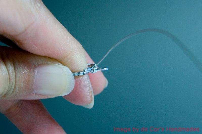 Step By Step Wire Jewelry Tutorial: Layered Coiling Crystal Pearl ...